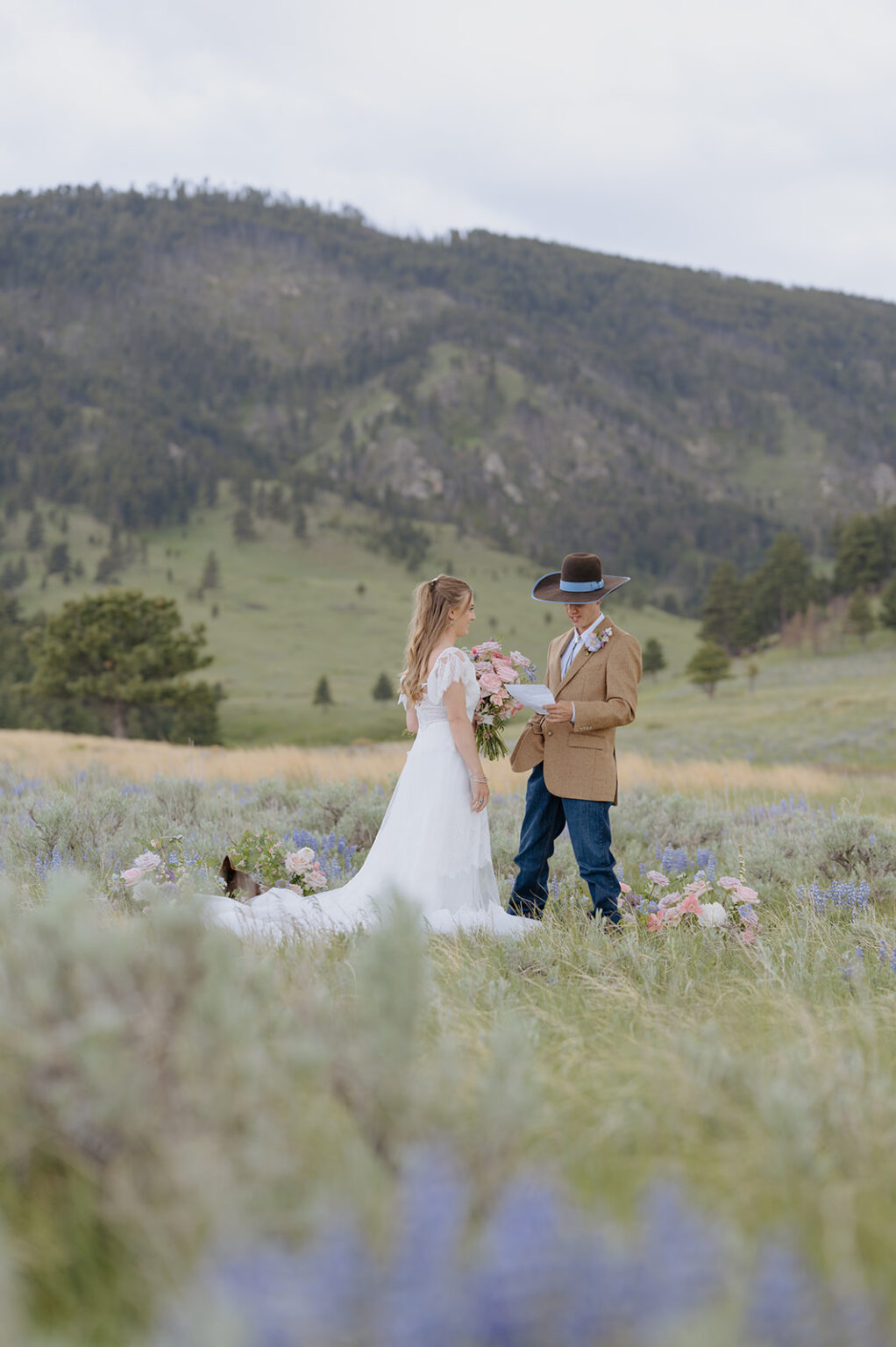 Wyoming Elopement in the Big Horn Mountains | Foxtails Photography
